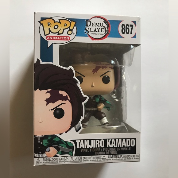 Funko | Toys | Demon Slayer Tanjiro Kamado Funkopop 867 F | Poshmark